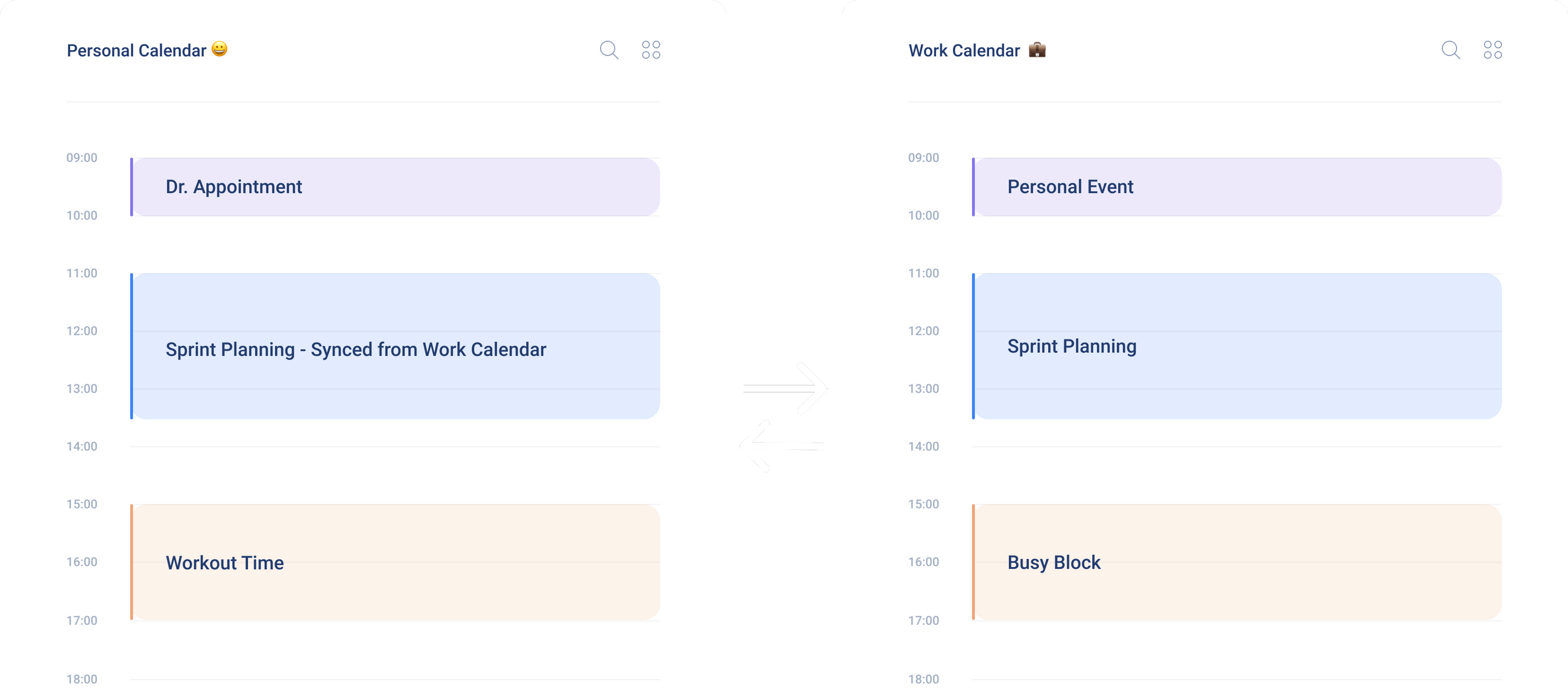 CalSync - Easily sync events between calendars